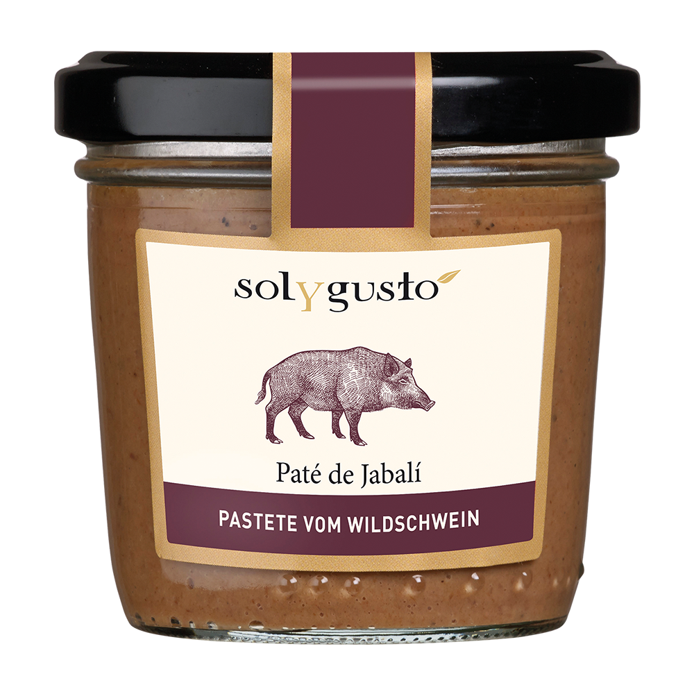 SOL Y GUSTO Paté de Jabalí 100g – Genusskontor